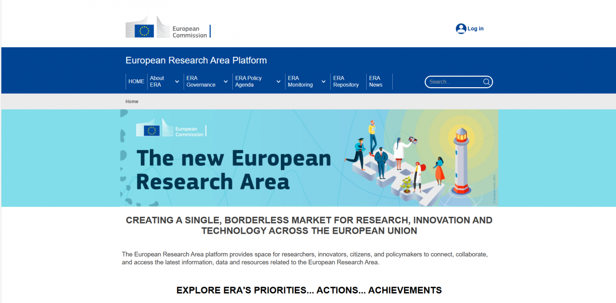 Neth-ER > Onderzoek en innovatie > Commissie lanceert online ERA portaal